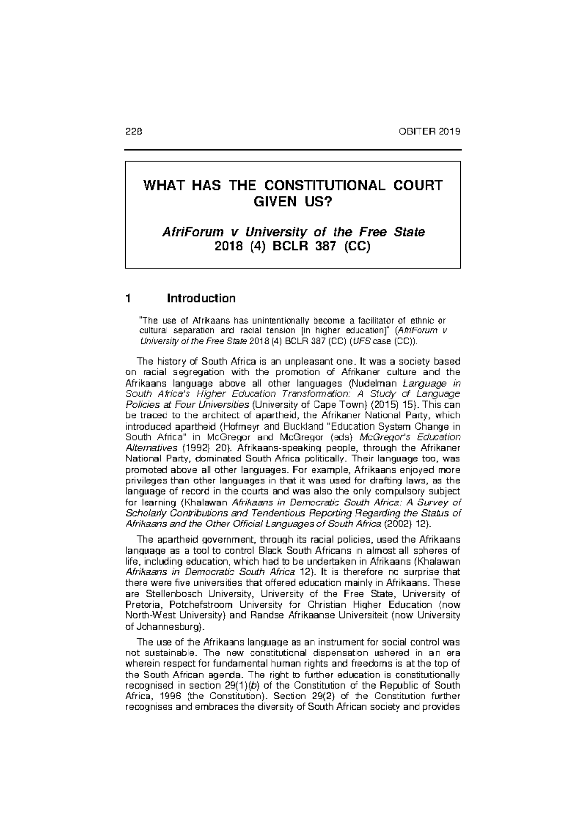 Mokgokong phooko 2019 what has the constitutional court given us ...
