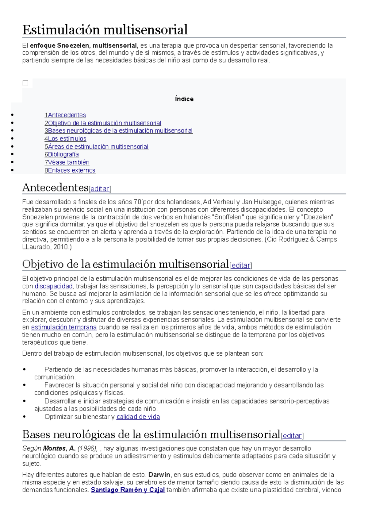 Multisensorialmismo - Estimulación multisensorial El enfoque Snoezelen ...