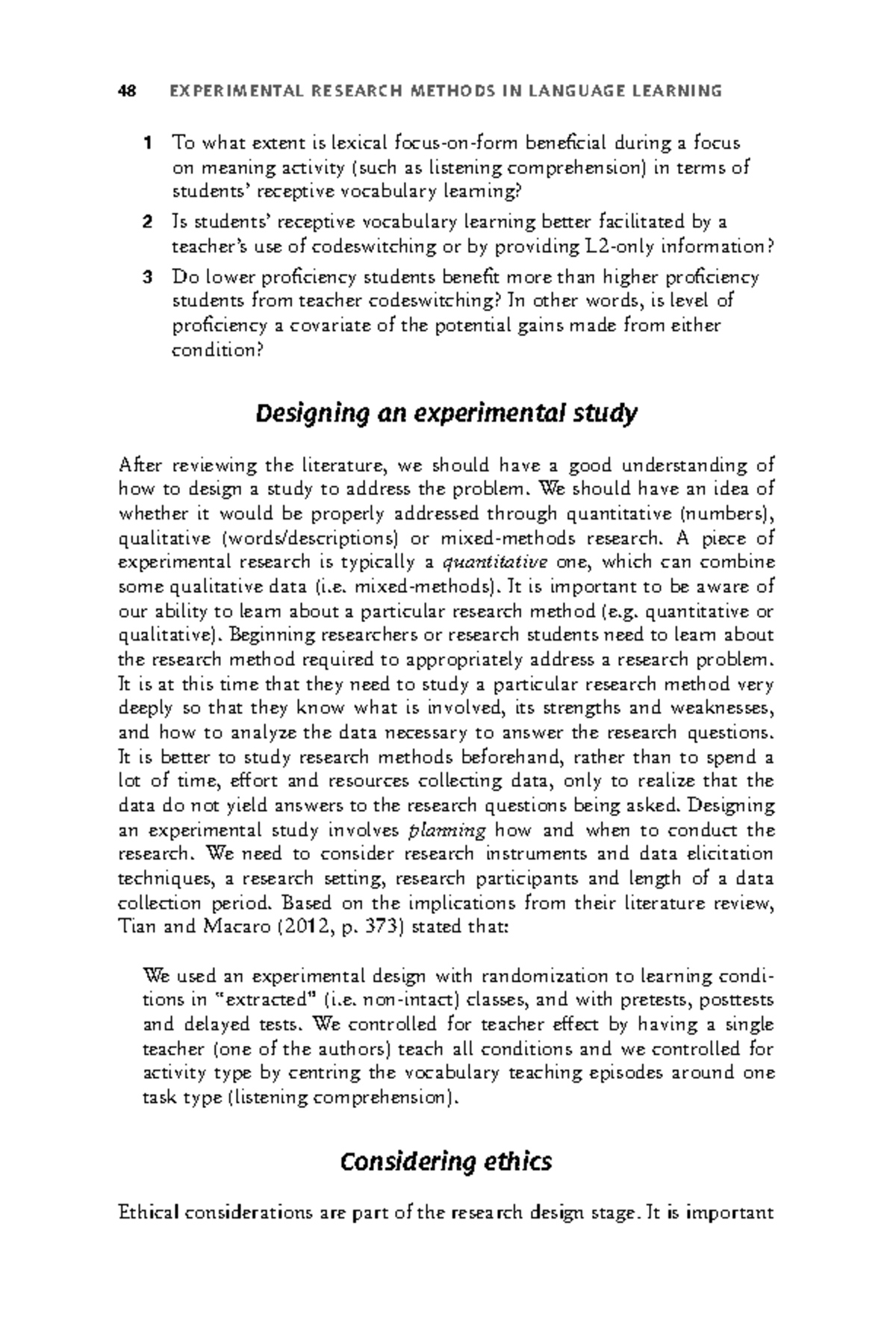 Aek Phakiti Experimental Research Methods in Language Learning ...