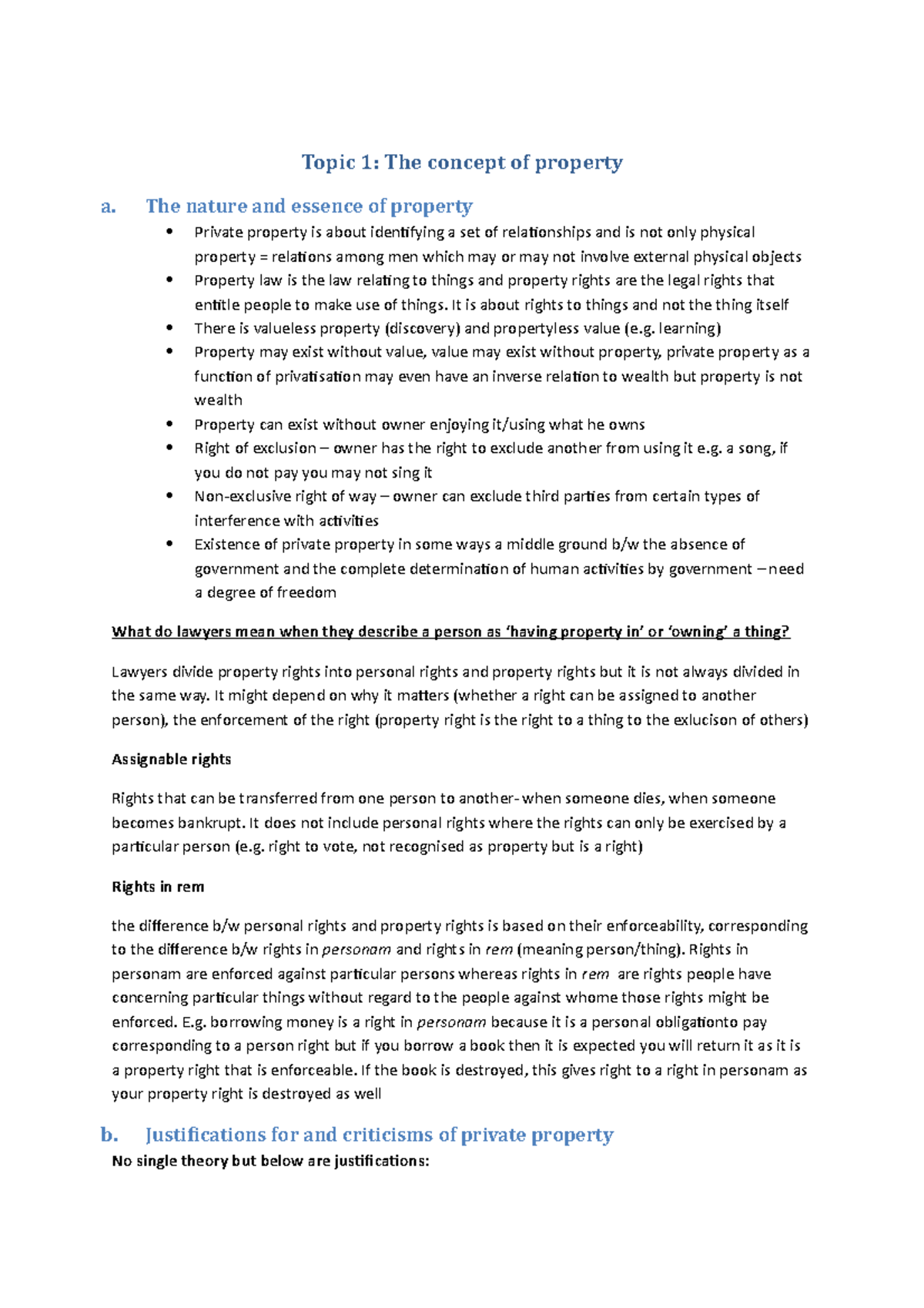 Summary Australian Real Property Law Lecture 1 Topic 1 The Concept summary-australian-real-property-law-lecture-1-topic-1-the-concept