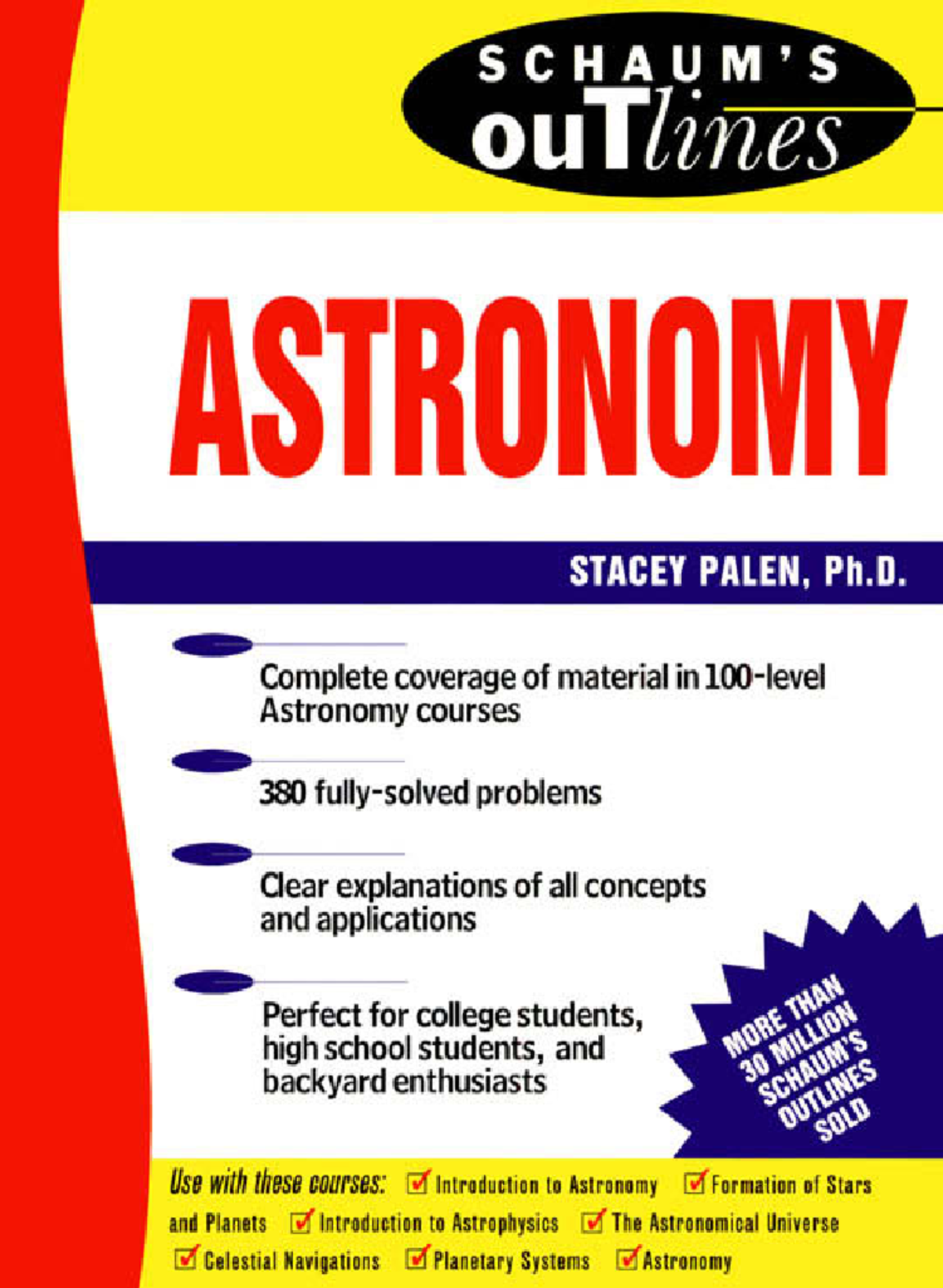 Astronomy 101 Final Exam Review Questions - Theory and Problems of ...