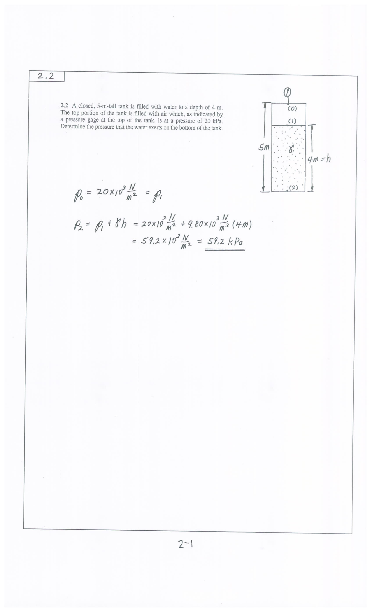 Ch02 - fluid mechanics sol - Fluid dynamics - Studocu