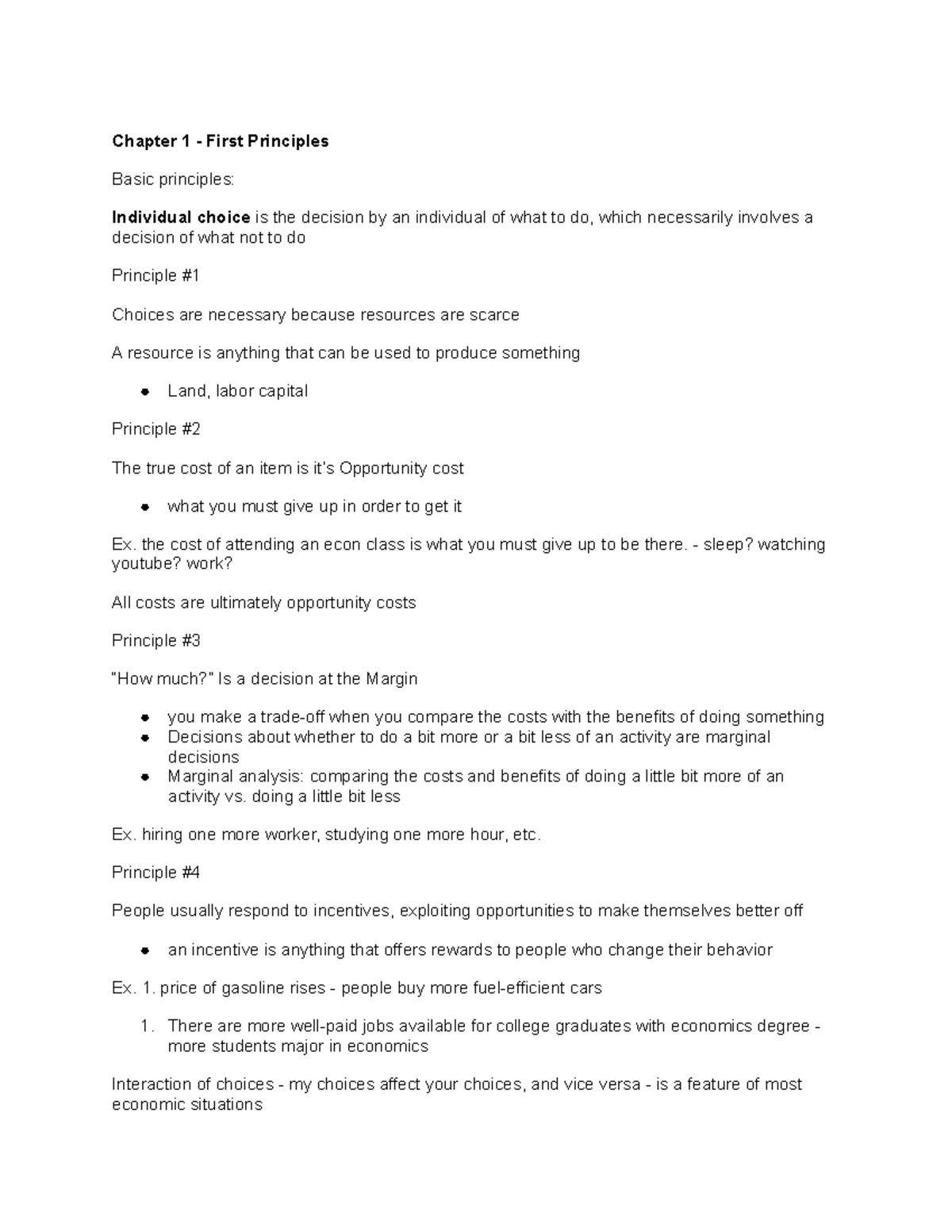 Chapter 1 - First Principles - Chapter 1 - First Principles Basic ...