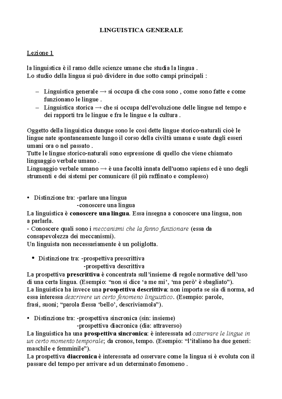 La linguistica , un corso introduttivo - Warning: TT: undefined function: 32 LINGUISTICA ...