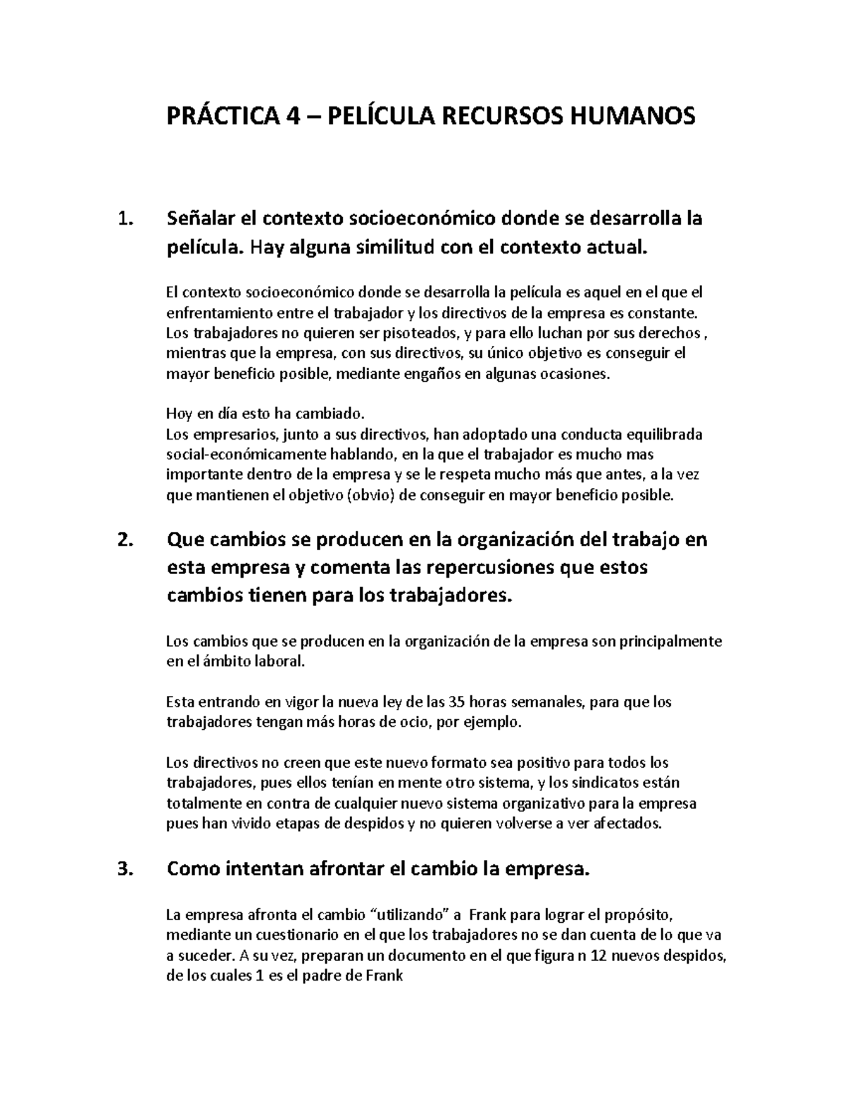 Práctica 4 – Película Recursos Humanos-convertido - Warning: TT: undefined function: 32 Warning ...