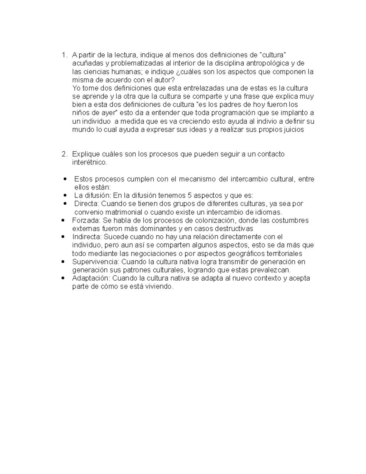 Para leeer - assdf - A partir de la lectura, indique al menos dos ...