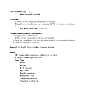 Introduction TO ORAL Communication Notes 2 - INTRODUCTION TO ORAL ...