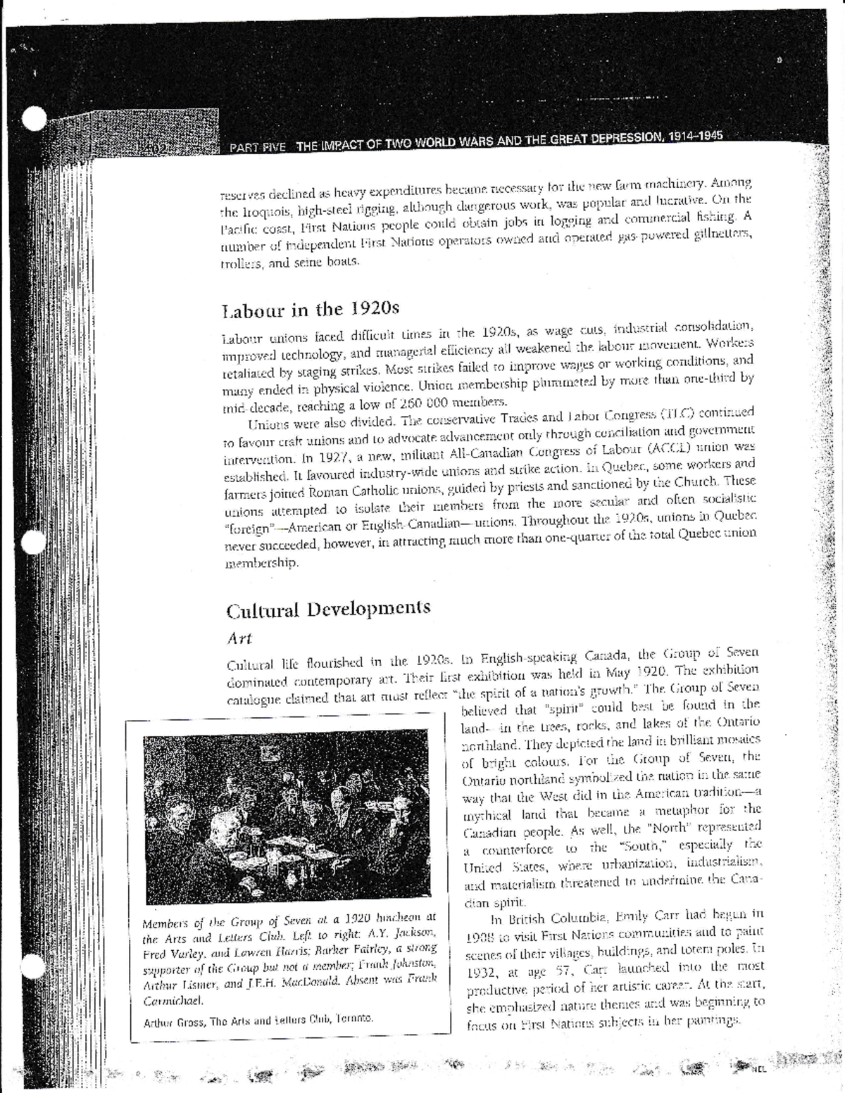 Andrew Putt - Attachment PDF Interwar Years - 1920s Developments ...