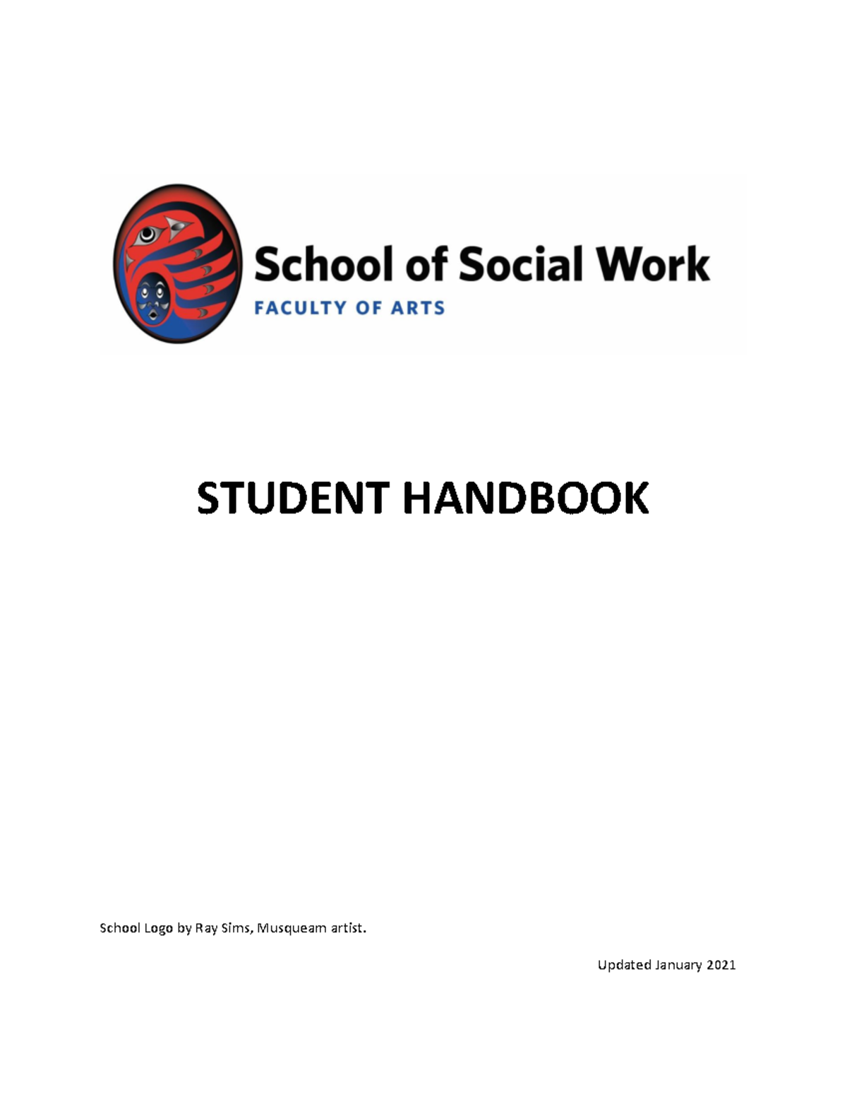 Handbook Online 2020-21 - STUDENT HANDBOOK School Logo by Ray Sims ...