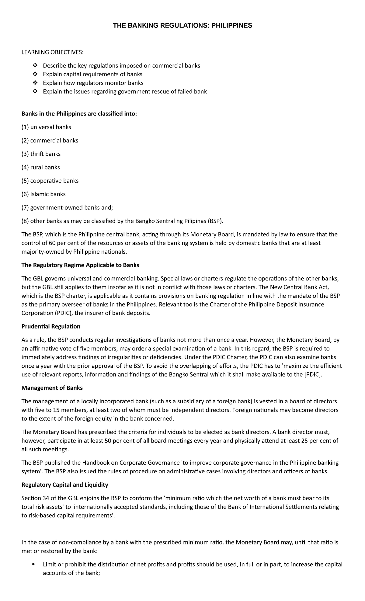 Content In PPT Banking Regulations THE BANKING REGULATIONS content-in-ppt-banking-regulations-the-banking-regulations