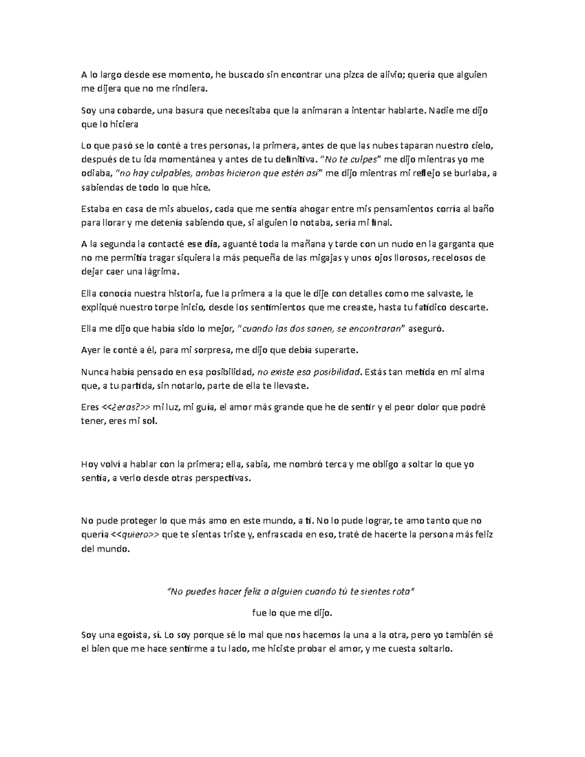 Amor - cgha - A lo largo desde ese momento, he buscado sin encontrar ...