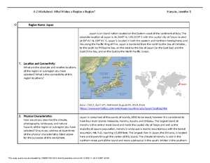 Geography Journal #3 #4 - Journal # The source of this article is from ...