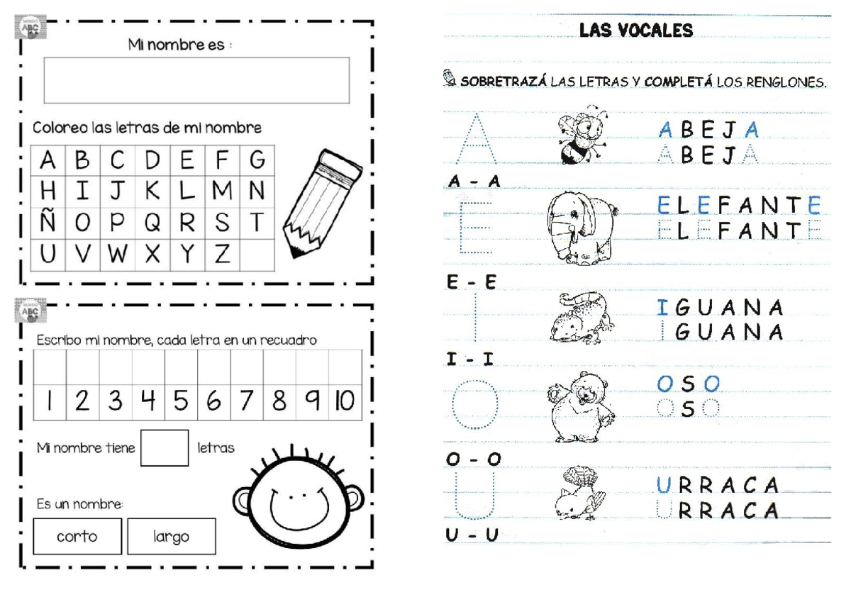 Actividades 1° grado Forte feb 2021 - TAREA PARA REPASAR EN CASA: 1 ...