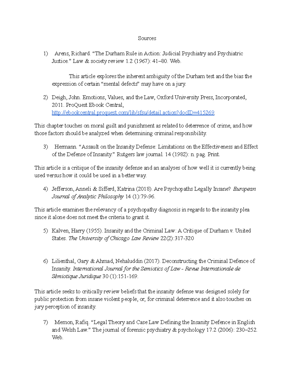 Phil 378 bibliography - Sources Arens, Richard.