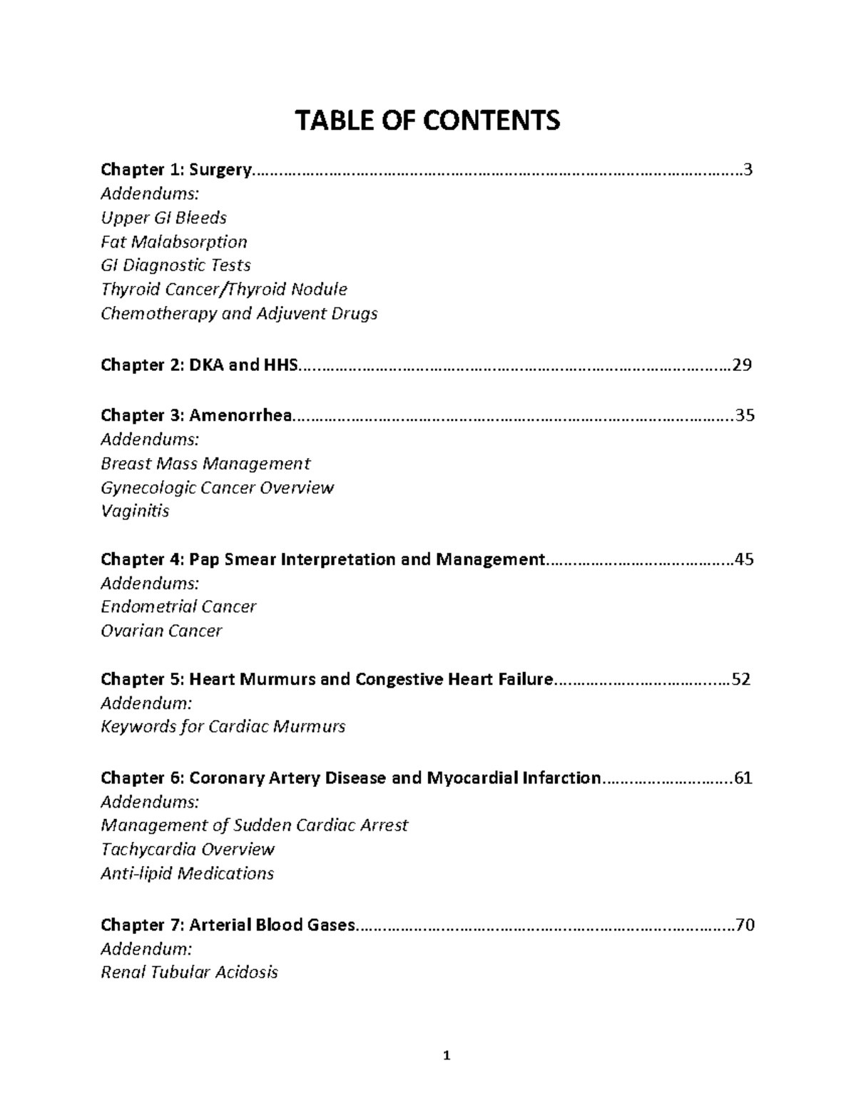 Step 2 PASS Course Power Points - TABLE OF CONTENTS Chapter 1: - Studocu