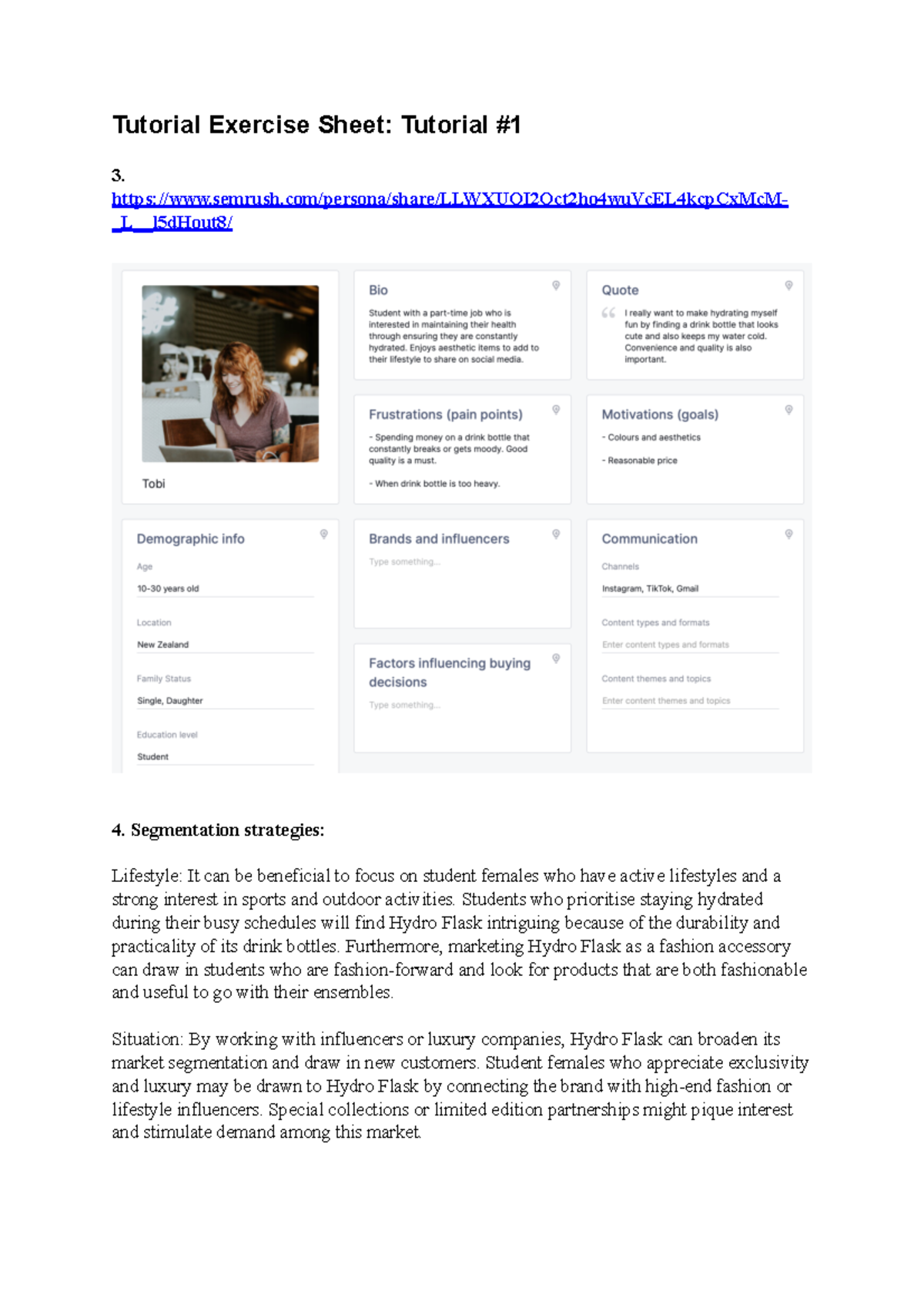 Tutorial Exercise Sheet 1 2 Pdf Tutorial Exercise Sheet Tutorial 3