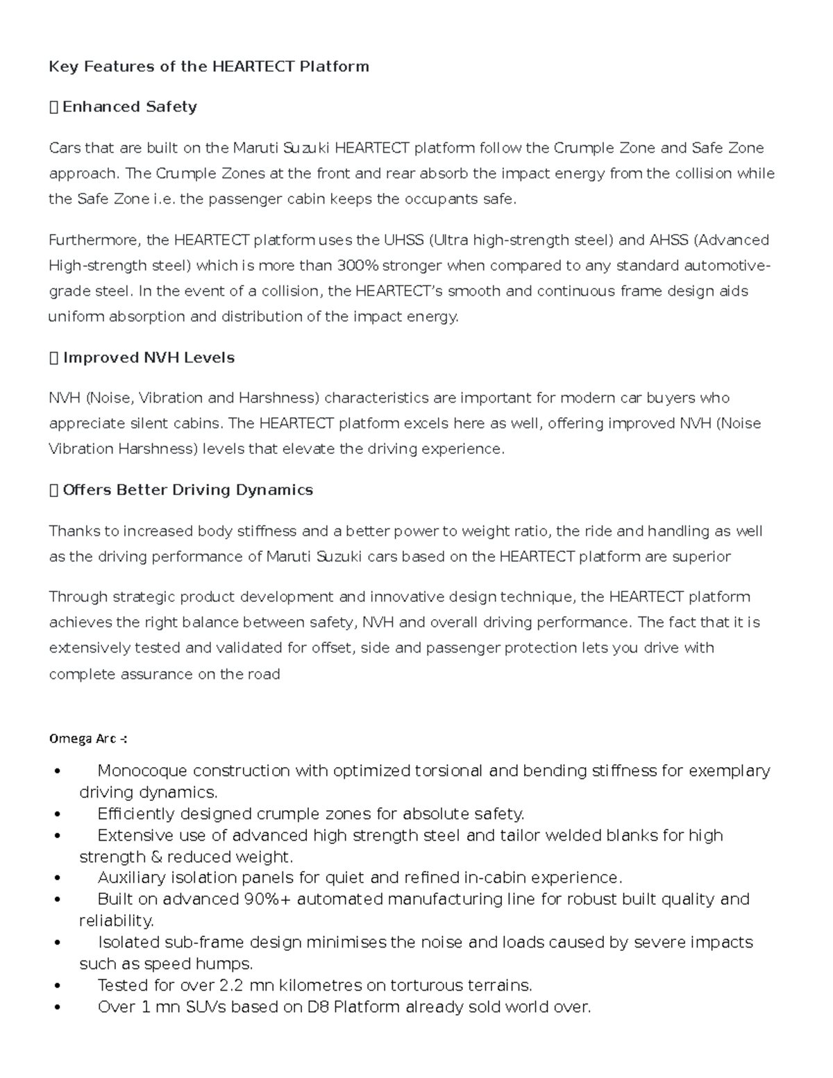 Key Features of the Heartect Platform - Key Features of the HEARTECT Platform ⦁ Enhanced Safety ...