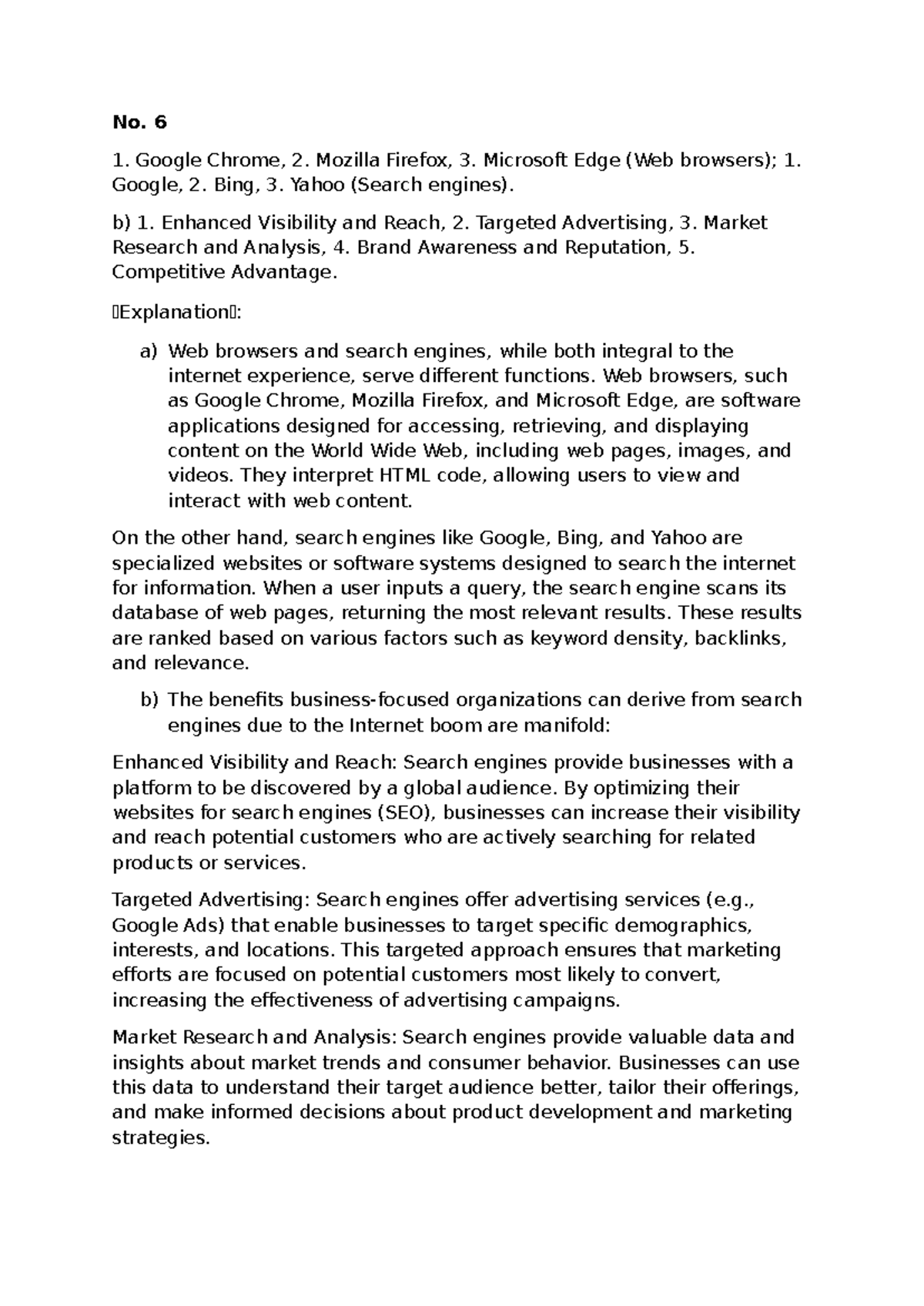 PX Computer - Summary Bachelors degree in secondary education - No. 6 ...