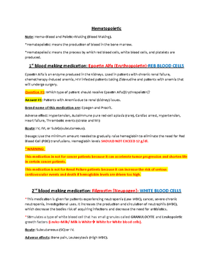 Ch 3 Pharm - Notes - Chapter 3 Making Drug Dosing Safter Pharmacology ...