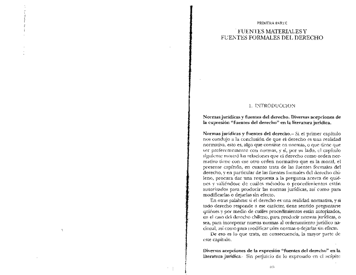 Fuentes Materiales y Fuentes Formales del Derecho. Squella - IMEA AE ...