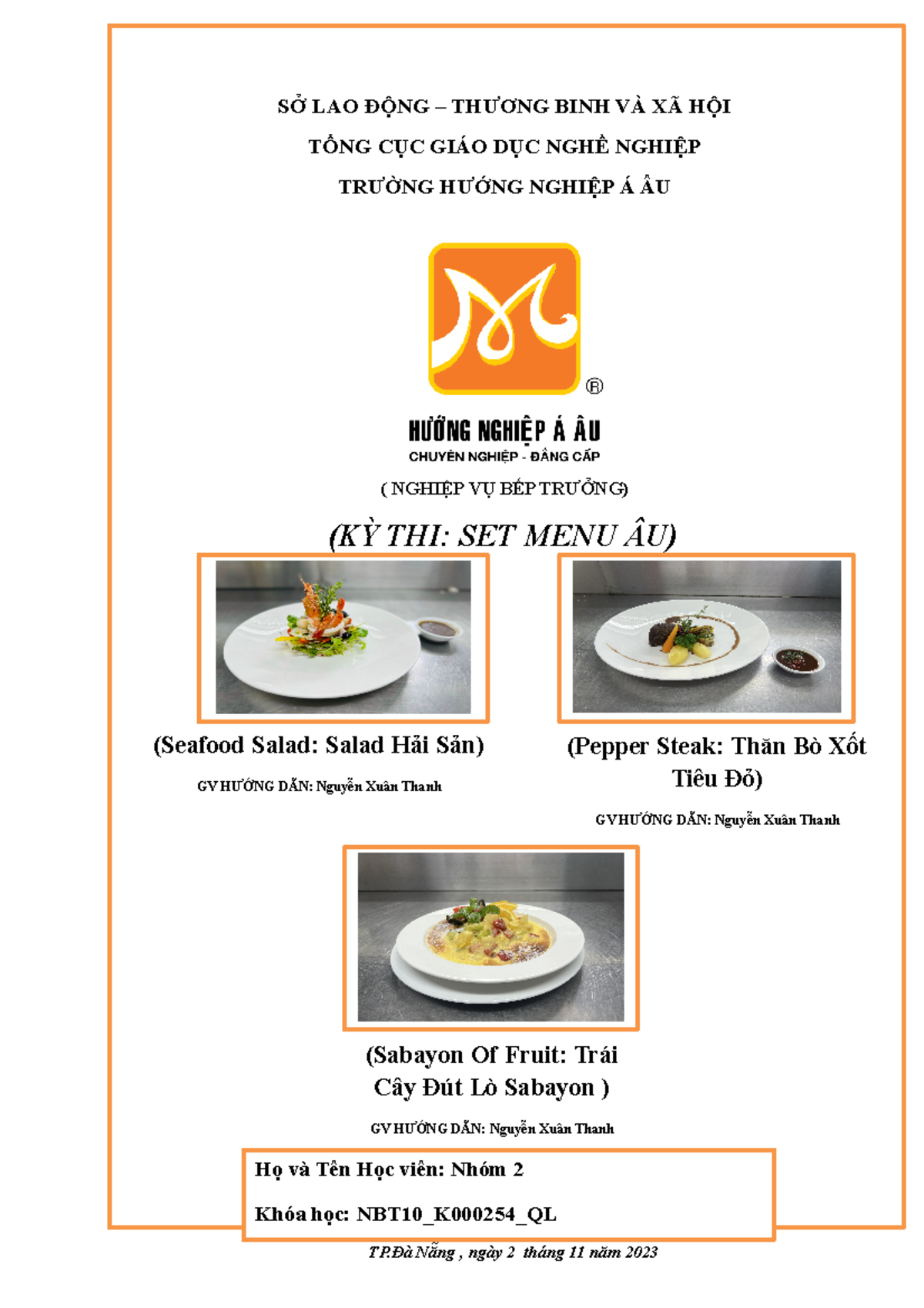 Set-Menu-Âu-1 - Món ăn Âu :))))) - (Sabayon Of Fruit: Trái Cây Đút Lò ...