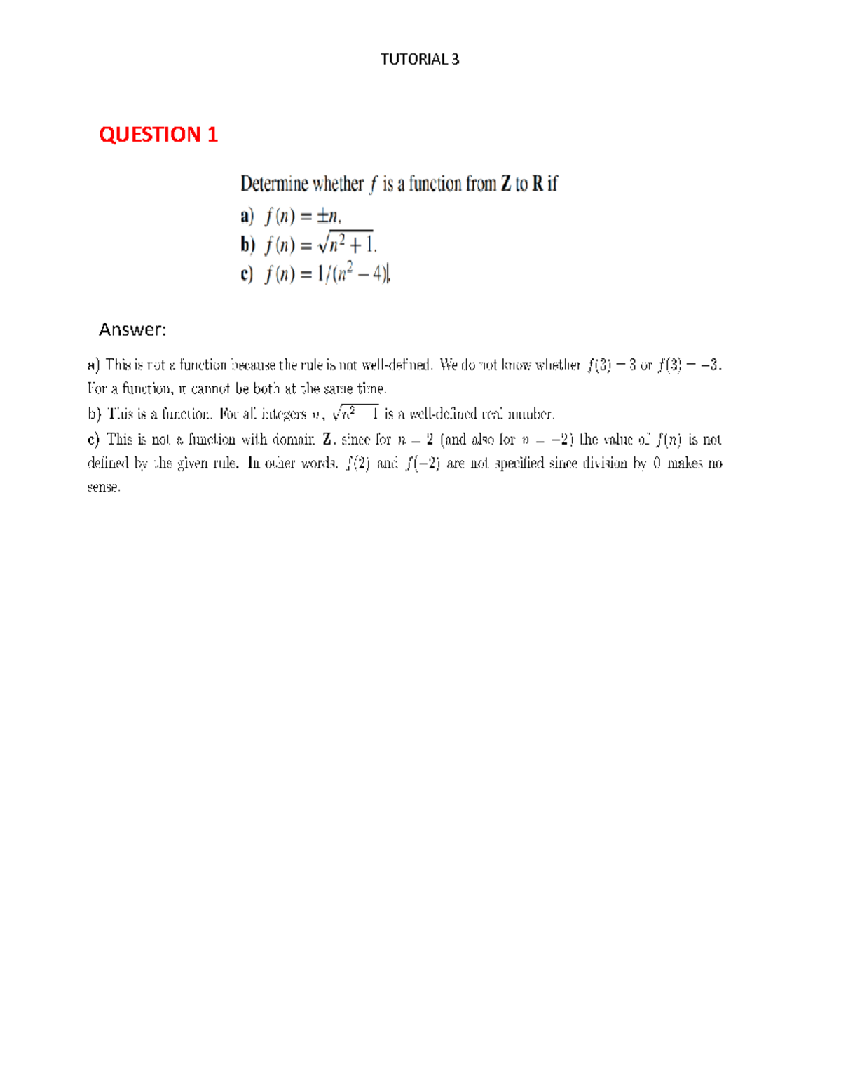 Tutorial-Session 3 - Telescoping Sum Exercises - COTA 207 - QUESTION 7 With Using telescoping ...