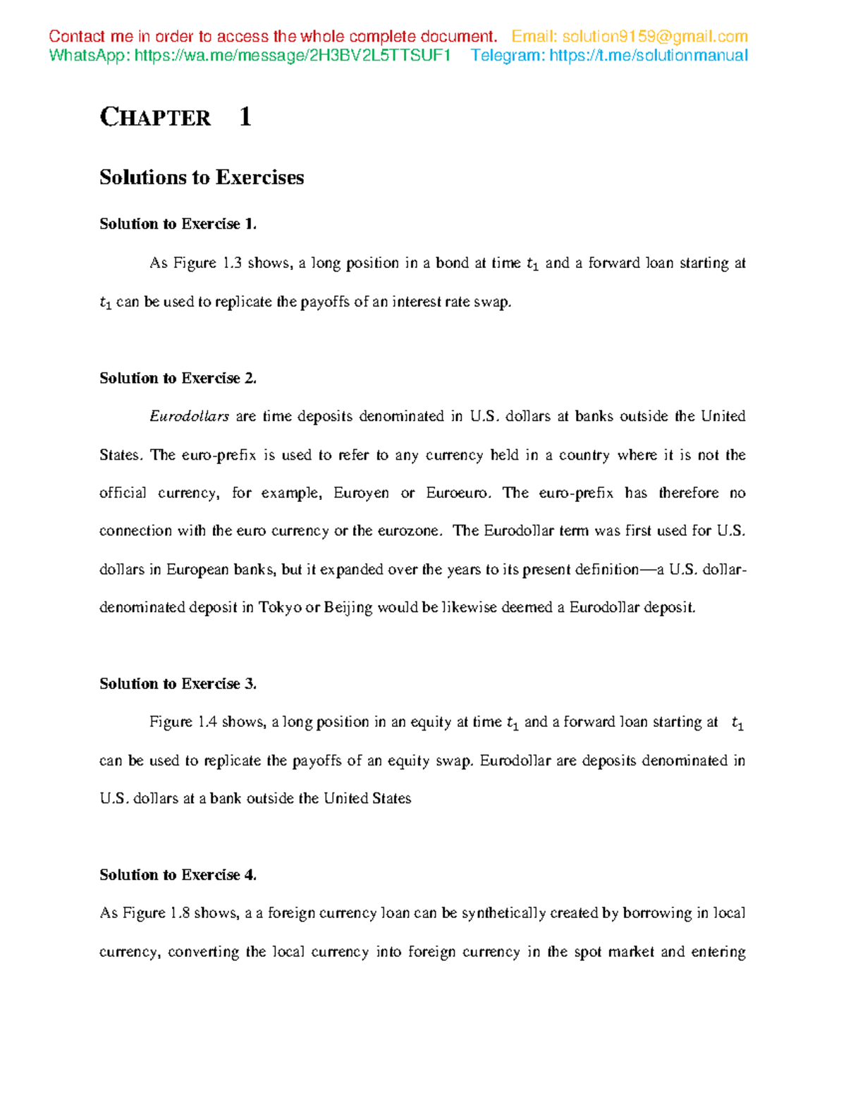 Solution Manual for Principles of Financial Engineering 3rd Edition by ...