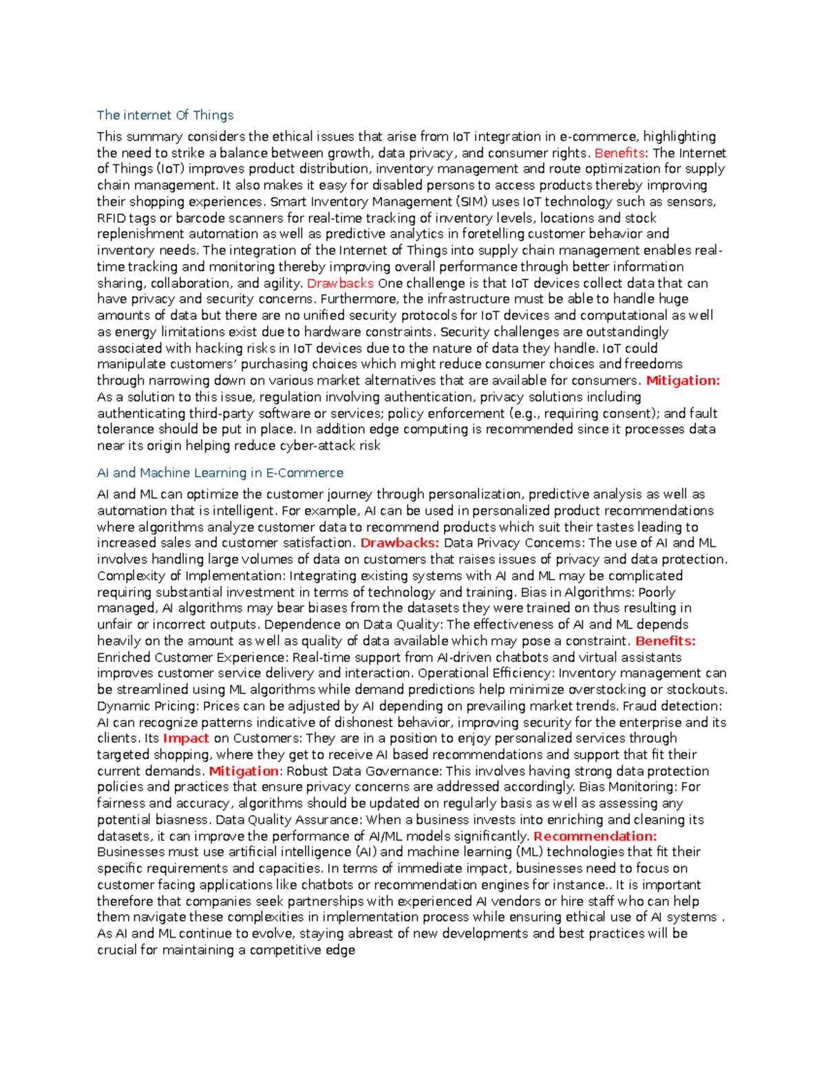 E Commerce Notes Provides Great Content To Help You Prepare For Your