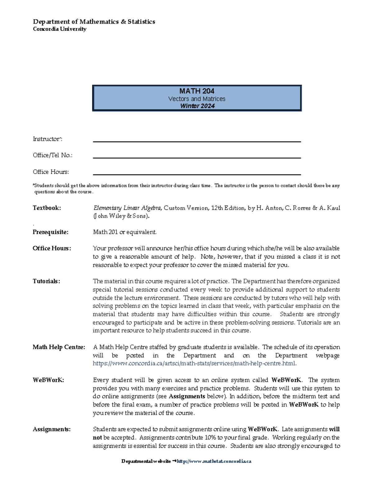 MATH204 4 24 - math 204 syllabus for winter 2024 - Departmental website ...