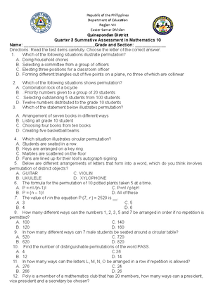 Mathematics 10 Quarter 2 Week 1b - Quinapondan National High School ...