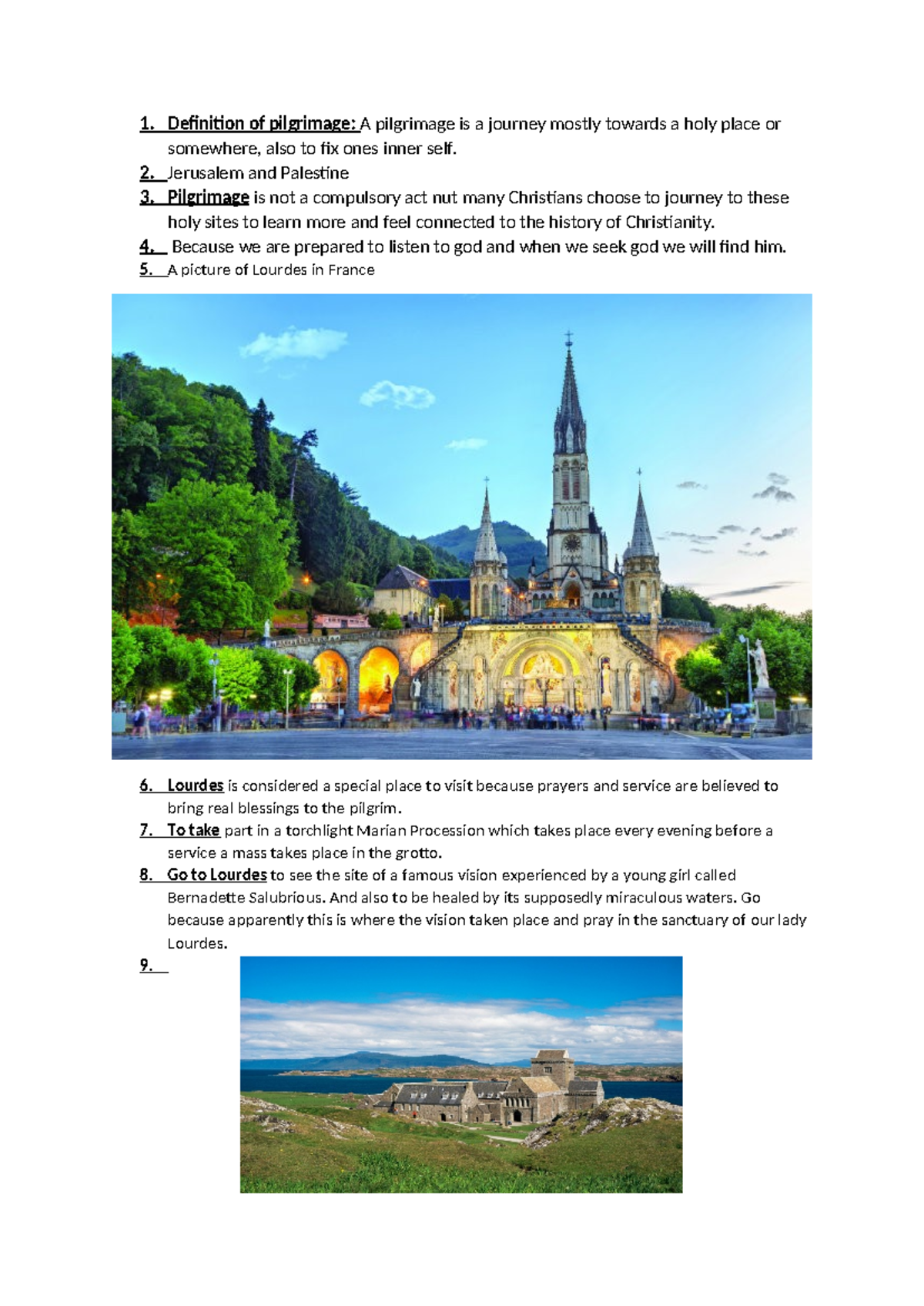 Definition of pilgrimage - 1. Definition of pilgrimage: A pilgrimage is ...