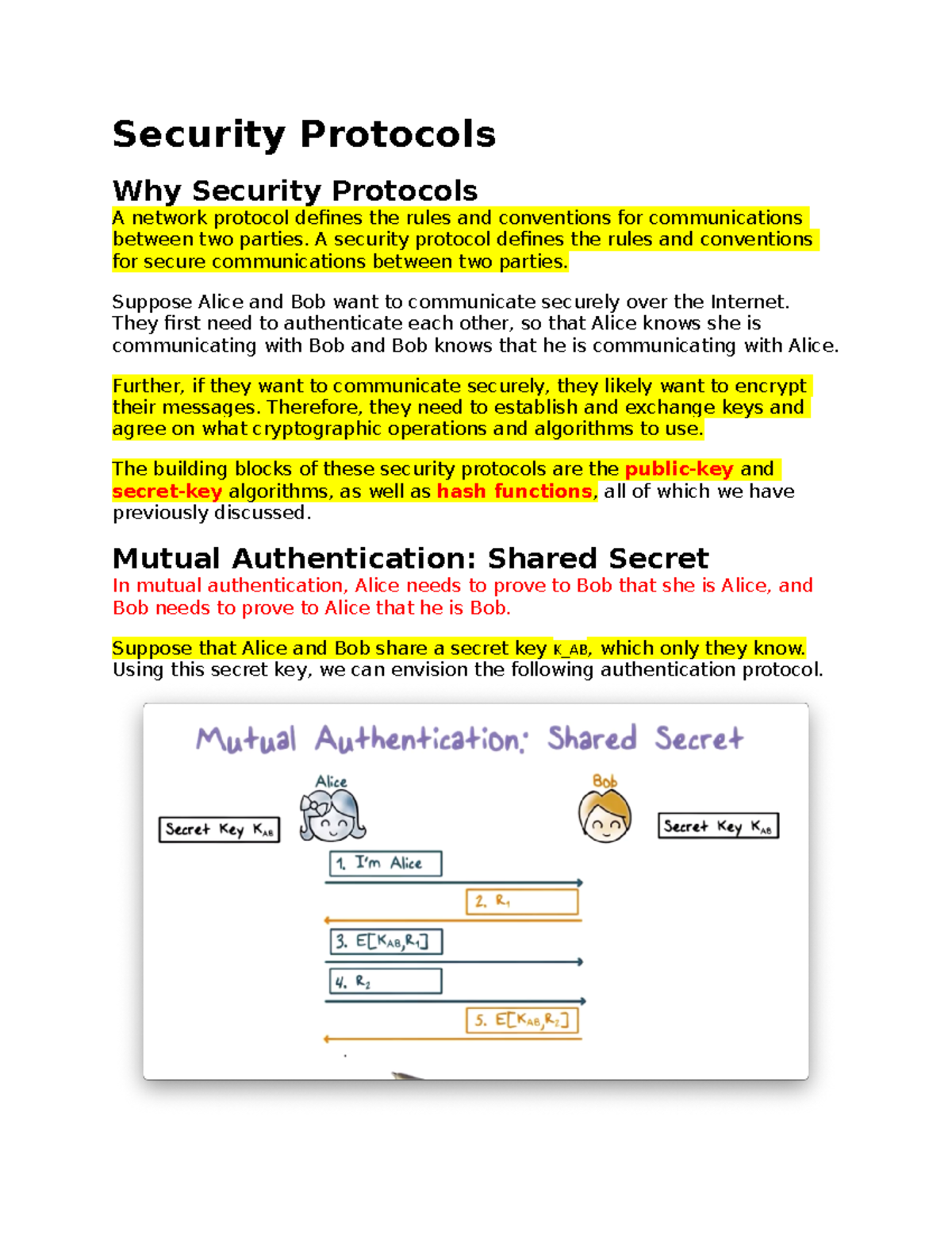 15-Security Protocols - Security Protocols Why Security Protocols A ...