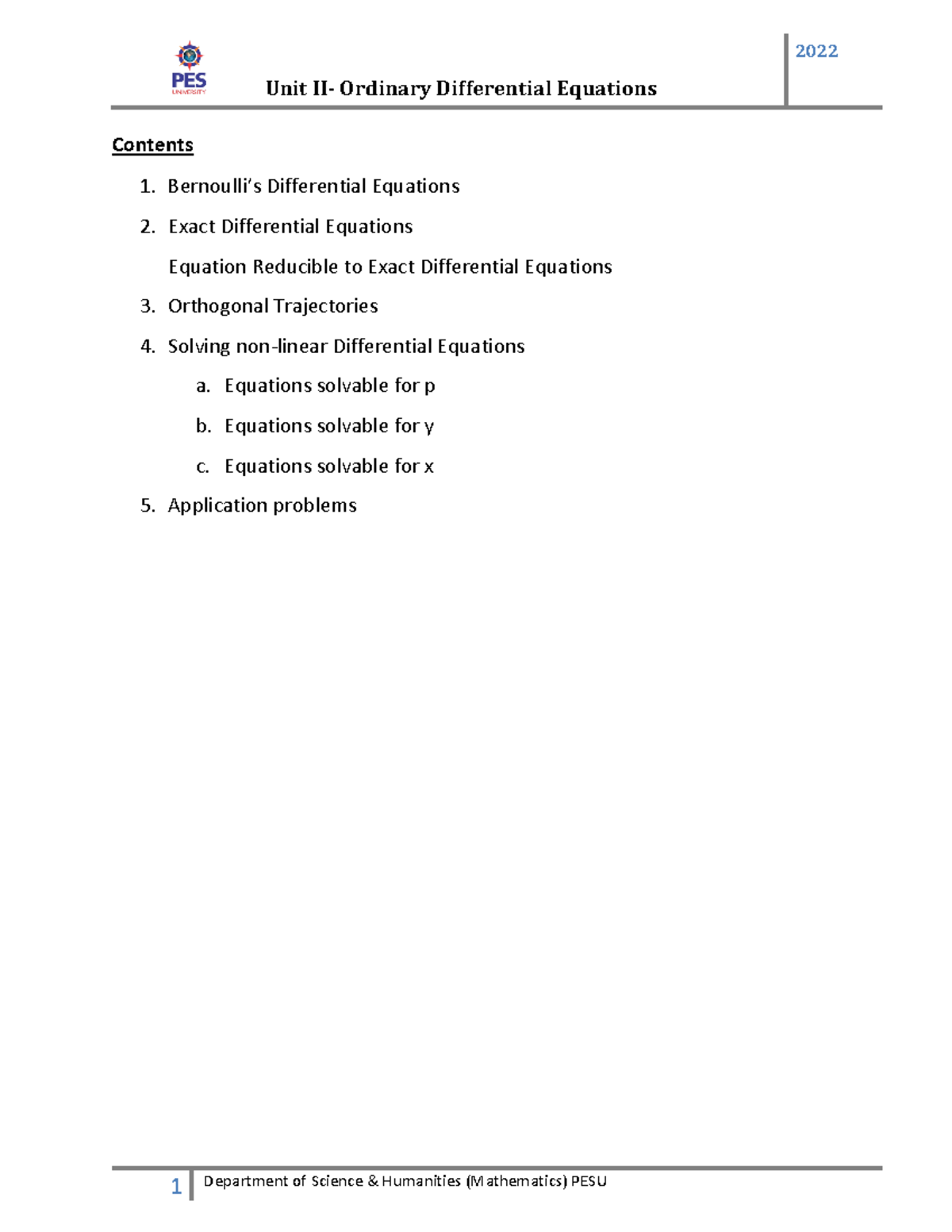 First Order Ordinary Differential Equations Unit II Ordinary first-order-ordinary-differential-equations-unit-ii-ordinary