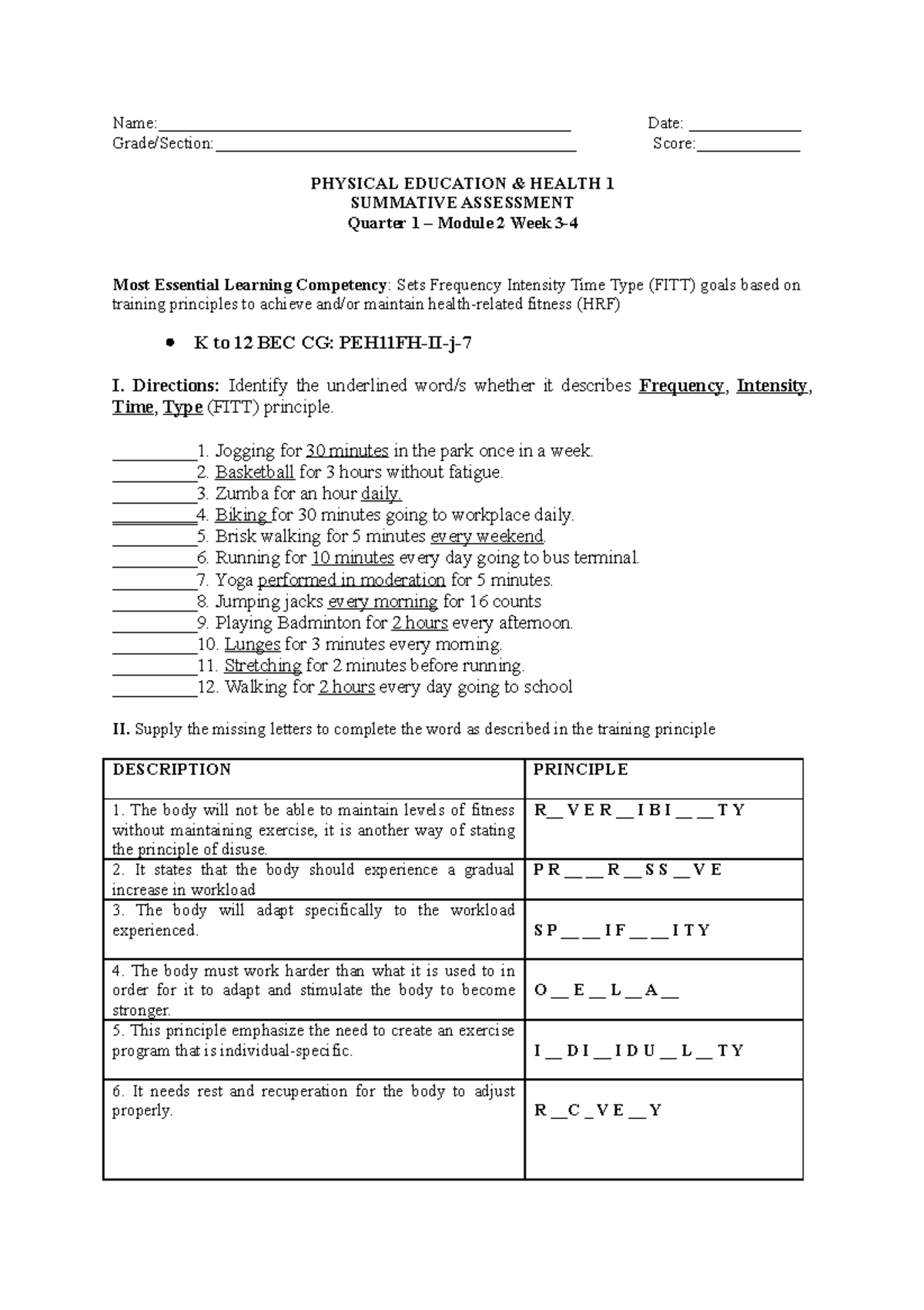 Activity-Sheets-PE-11-week 3-4 - Name ...