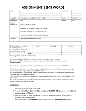 Module 2 - PMC Module 2: Assignment Exercises of Practical Life (EPL ...