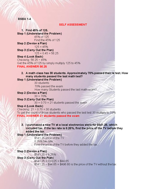 Business Finance Module 3 - Bachelor of Science in Business ...