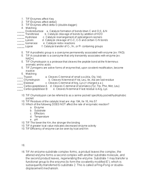 Biochemistry Practice Problems - During glycolysis, glucose 1-phosphate ...