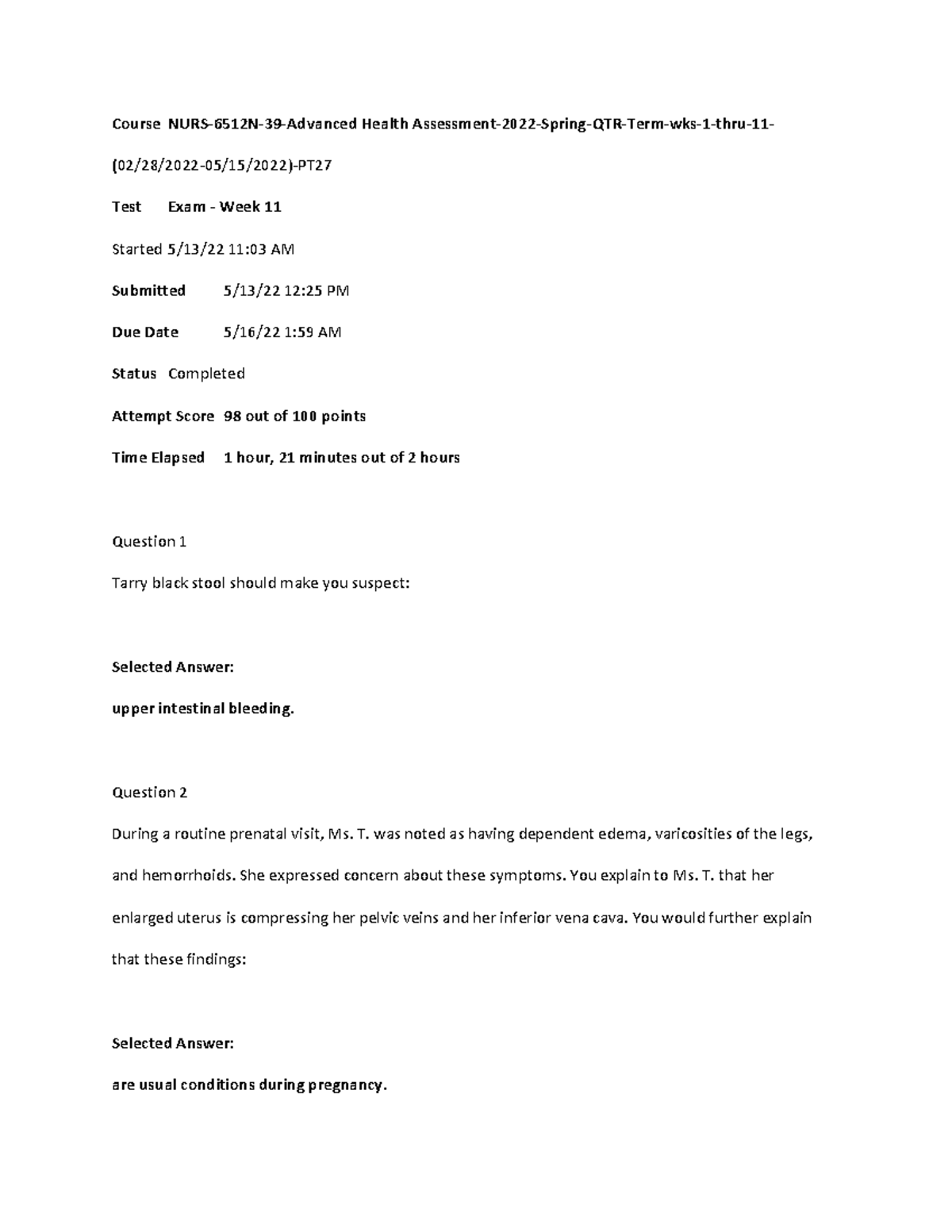 6512Finals 1 Advanced Pharmacology Sample Questions Course NURS 6512N 39 Advanced Health 6512finals-1-advanced-pharmacology-sample-questions-course-nurs-6512n-39-advanced-health