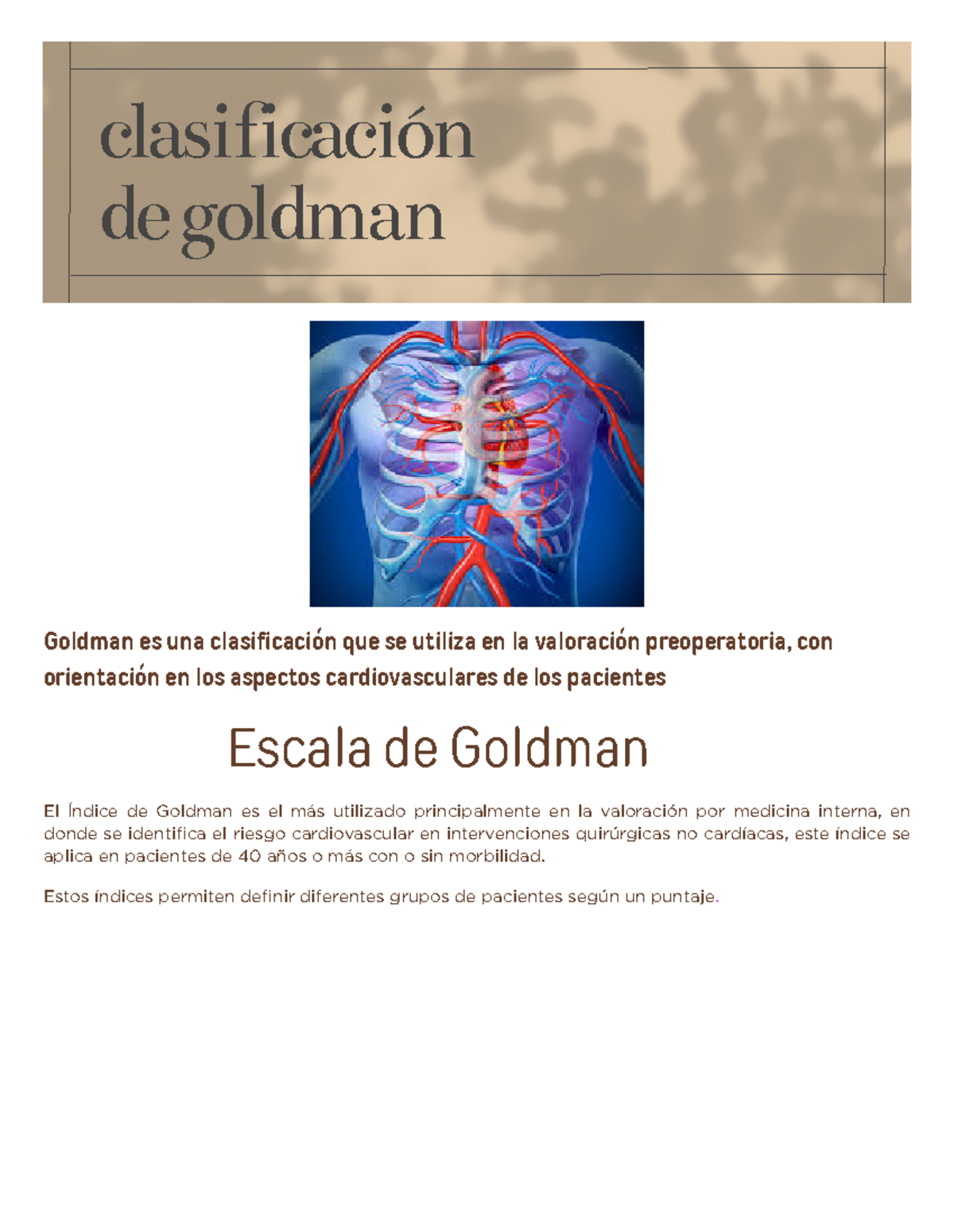 FOR Immediate Release (2) - Goldman es una clasificación que se utiliza ...