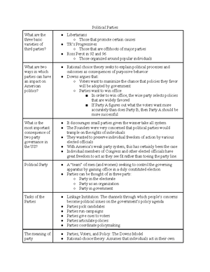 Policymaking for Healthcare notes - Policymaking for Healthcare Health ...