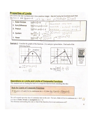 Calc-3 - Calculus UNIT 1 NOTES - MATH260 - Studocu