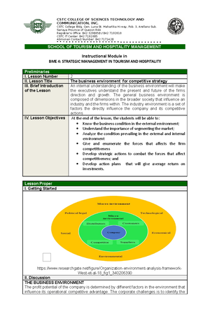 Module 5-8 marketing - LESSON 5 & 6 Conduct Marketing Research WEEK 5 ...