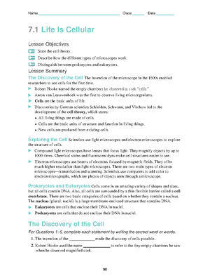 Chapter 10 - Cell Growth and Division Textbook - Chapter 10Chapter 10 ...