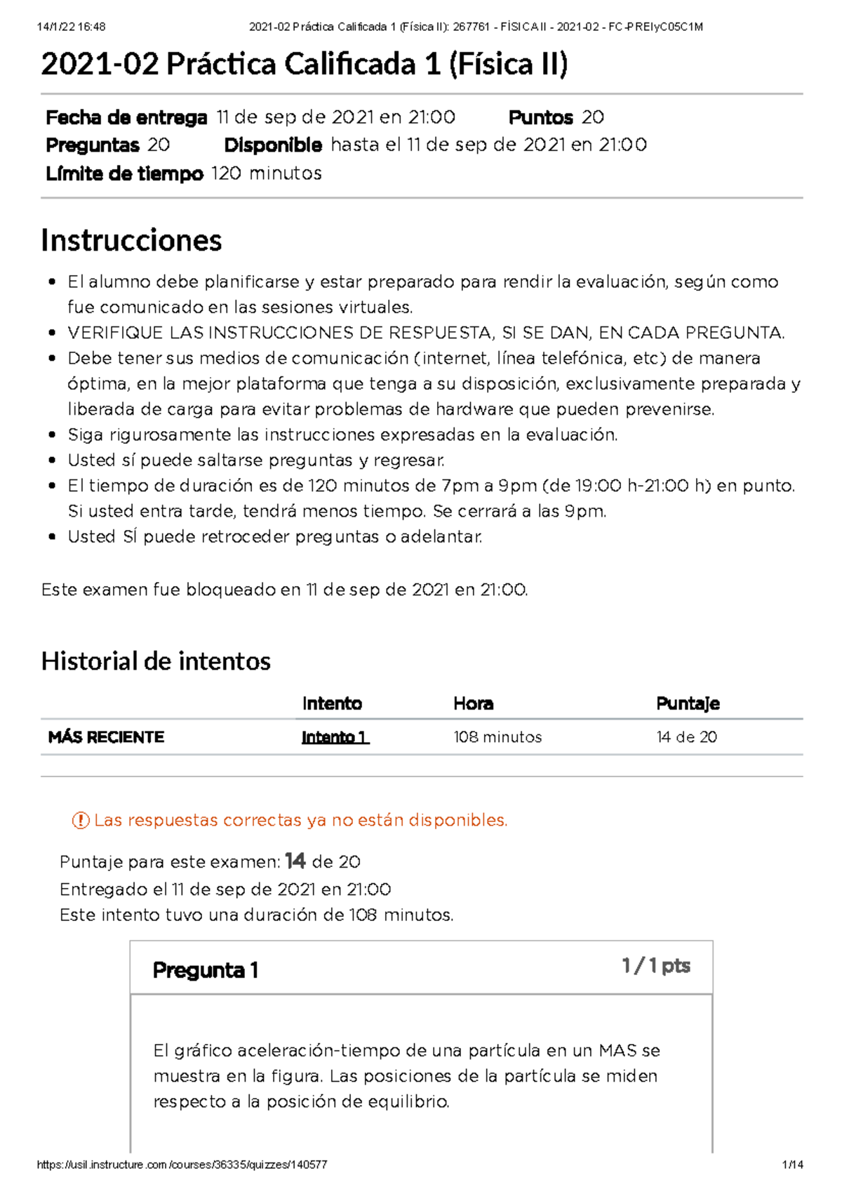 2021-02 Práctica Calificada 1 (Física II)-1 - 2021-02 Prácca Calificada 1 (Física II) Fecha de ...