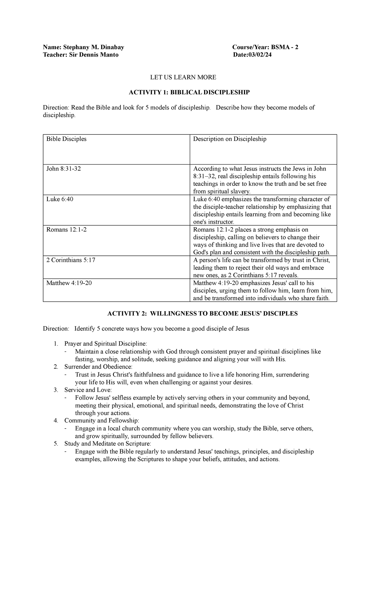 TASK 2 - Module 3 - answer - Name: Stephany M. Dinabay Course/Year ...