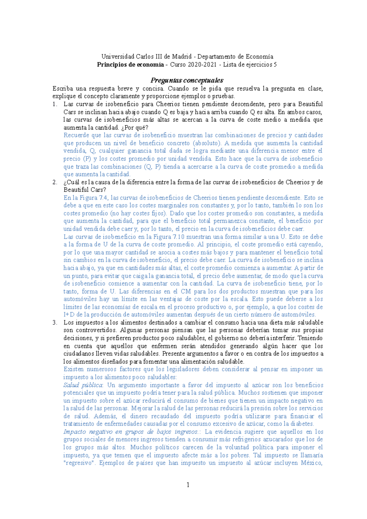 Principles Problem Set 5 Sol 20-21 v2 Esp - Universidad Carlos III de Madrid - Departamento de ...