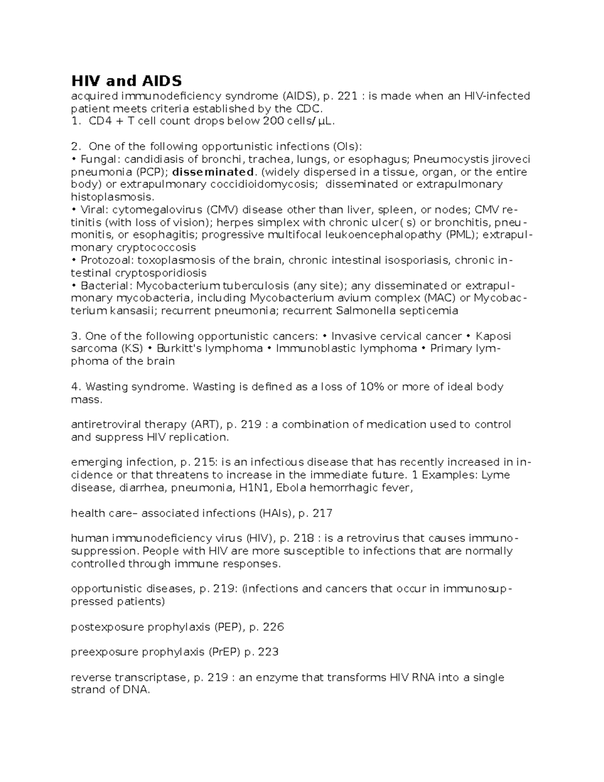 MOD 12 HIV:AIDS - HIV and AIDS module - HIV and AIDS acquired ...