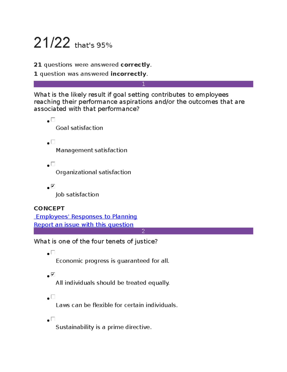 Milestone 4 - 21/22 that's 95% RETAKE 21 questions were answered ...