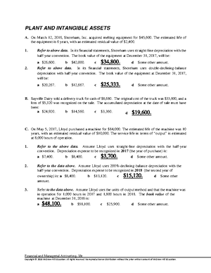 Fundamental of Accounting project - FINAL PROJECT Fundamentals of ...