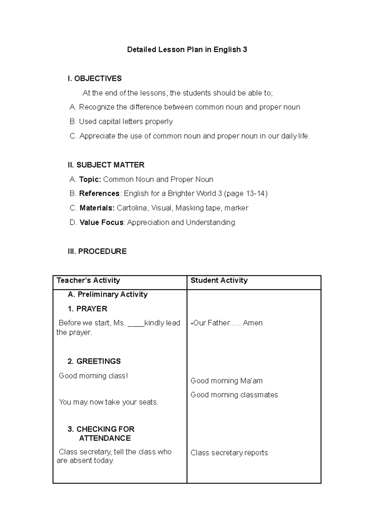 532430847 English 3 Detailed Lesson Plan - Detailed Lesson Plan in ...